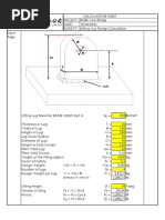 Guideline Lifting Lug Design | PDF | Weight | Crane (Machine)
