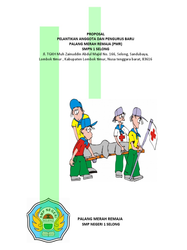 Proposal Pelantikan PMR | PDF