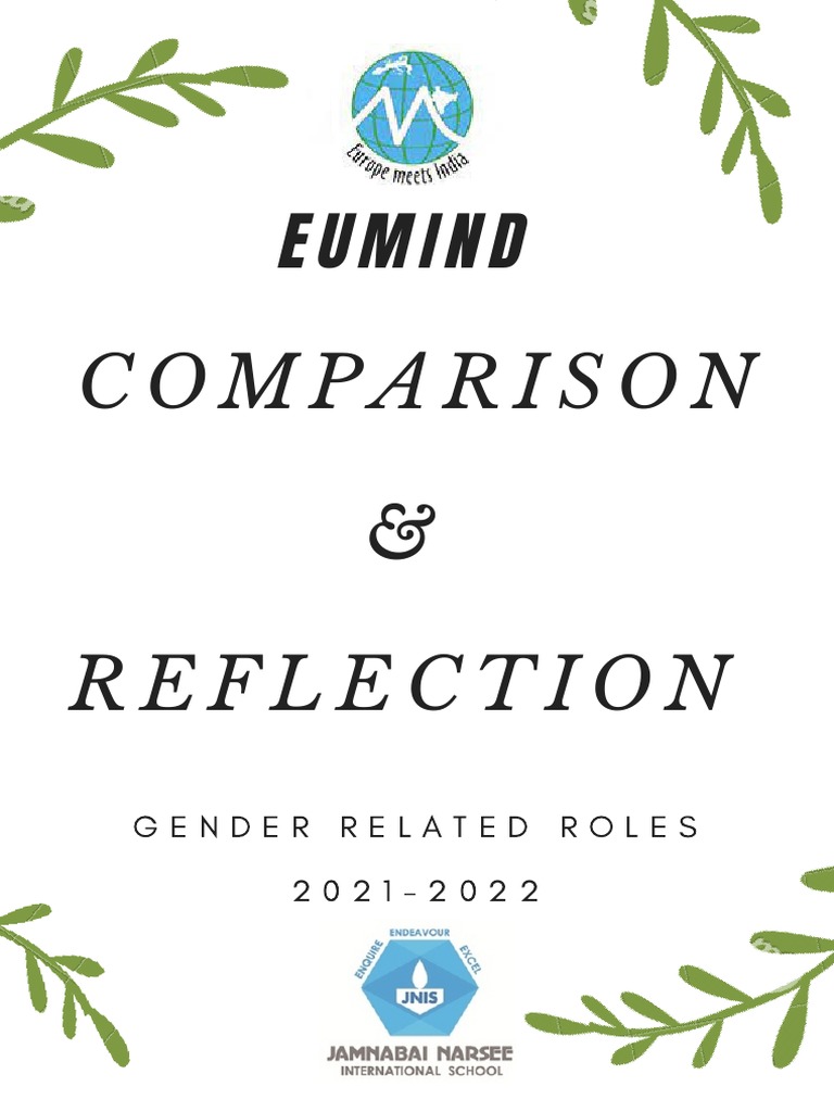 Eumind Comparison and Reflection Gender Related Roles | PDF | Gender | Gender Studies