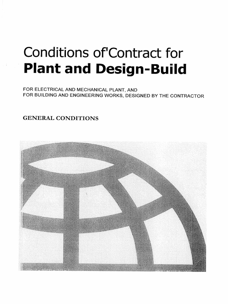 Conditions of Contract For Plant and Design-Build | PDF