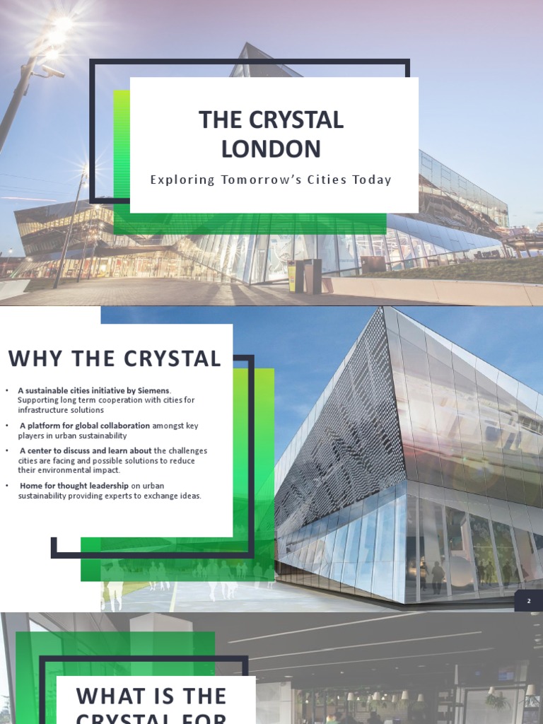 The Crystal London: Exploring Tomorrow's Cities Today | PDF | Green ...