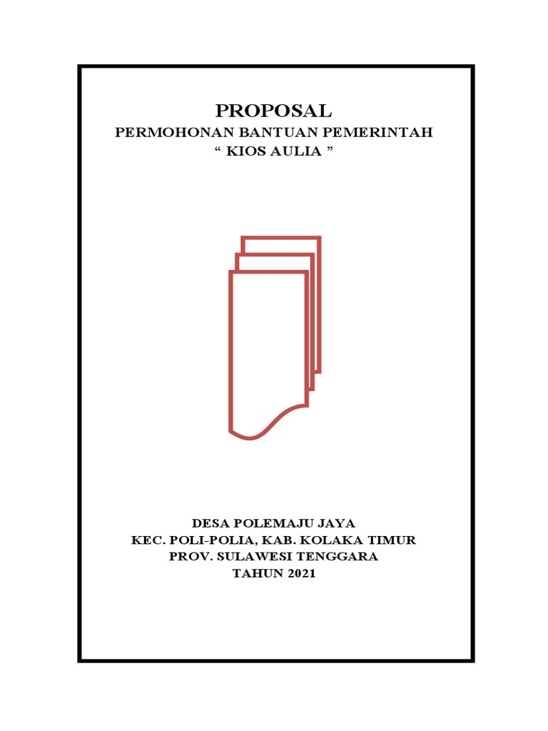Proposal KIOS AULIA | PDF