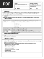 Design and Development Process Checklist | PDF | Verification And Validation | Systems Engineering