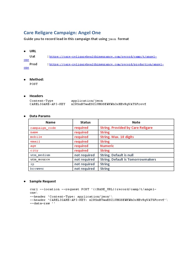 Angel One API Documentation | PDF