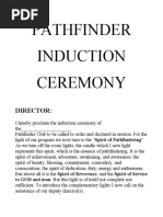 MG Induction Script | PDF | Jesus | Prayer