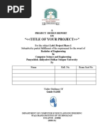 Project Synopsis Format | PDF | Conceptual Model | Areas Of Computer ...