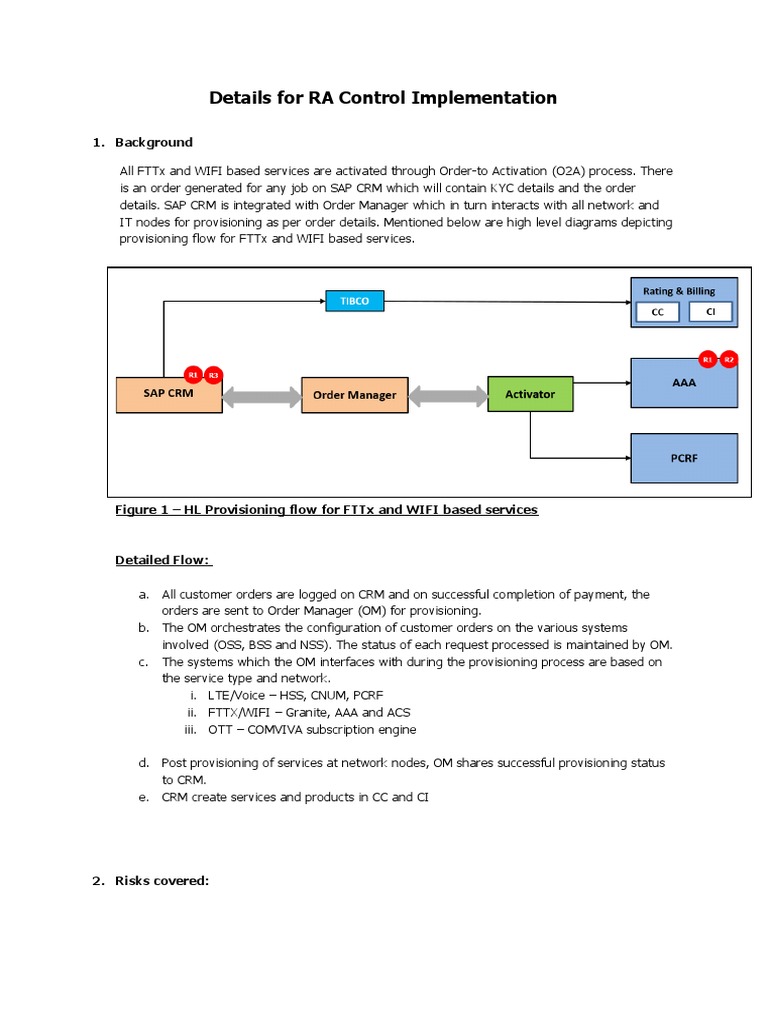 Daily Reconciliation of Subscriber Data between CRM and AAA Systems to ...