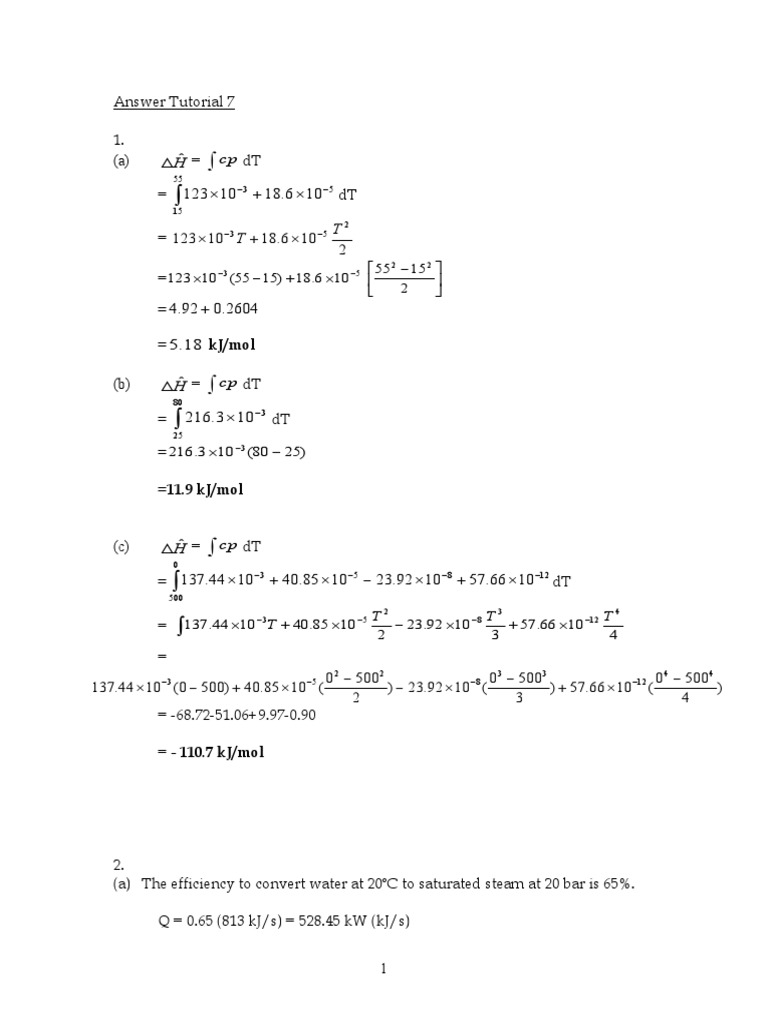 Answer Tutorial 8 | PDF | Continuum Mechanics | Quantity