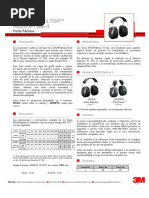 Ficha Tecnica Fonos 3m Optimo 98 | PDF | Science | Ingeniería
