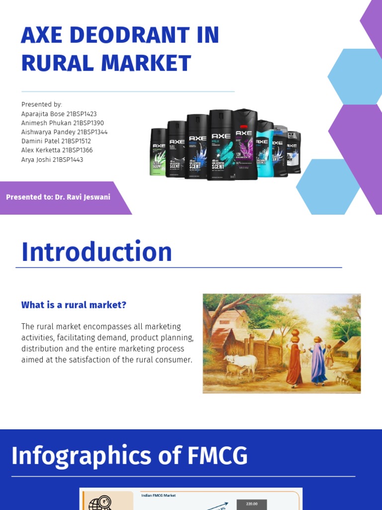Axe Deodorant in Rural Market | PDF | Advertising | Marketing