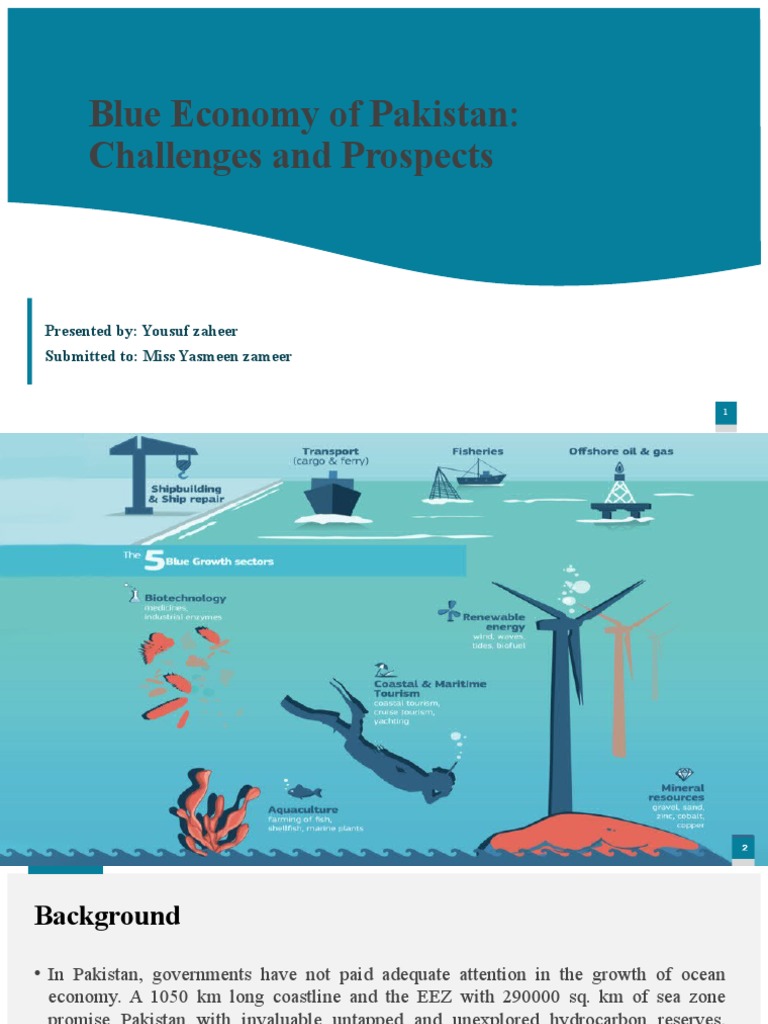 Pakistan's Blue Economy: Challenges Ahead | PDF | Pakistan | Coast