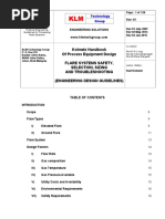 Flare Header Sizing Design Guide | PDF | Gases | Heat