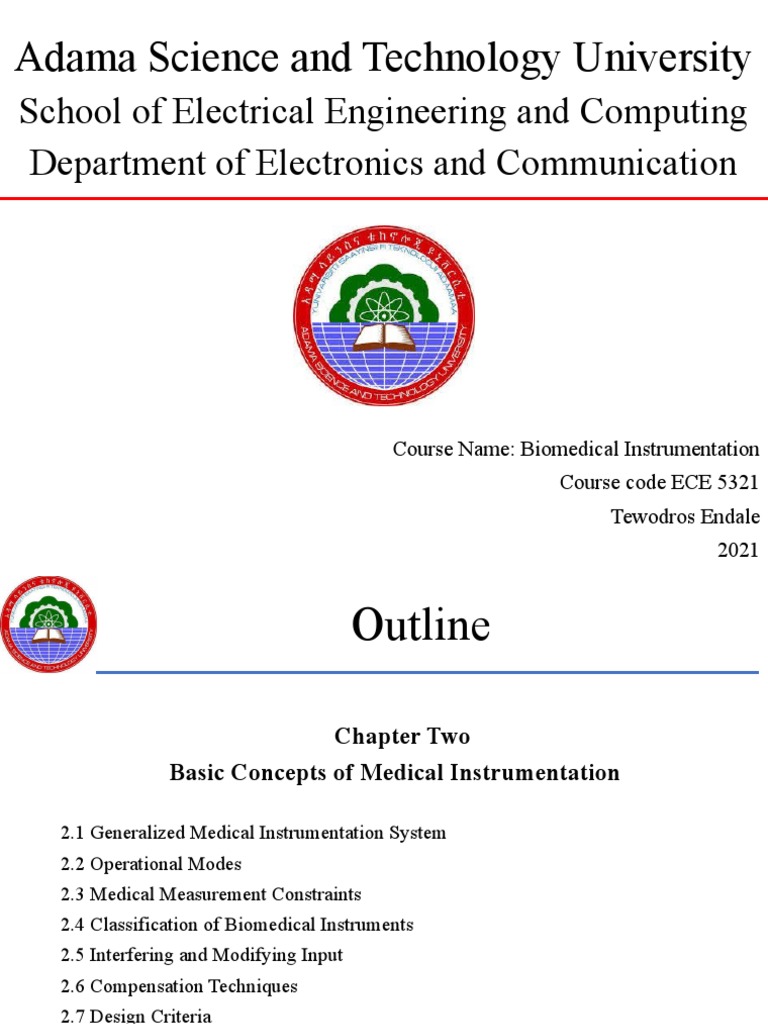 Biomedical - Instrumentation CH2 &3 | PDF | Membrane Potential | Electrocardiography
