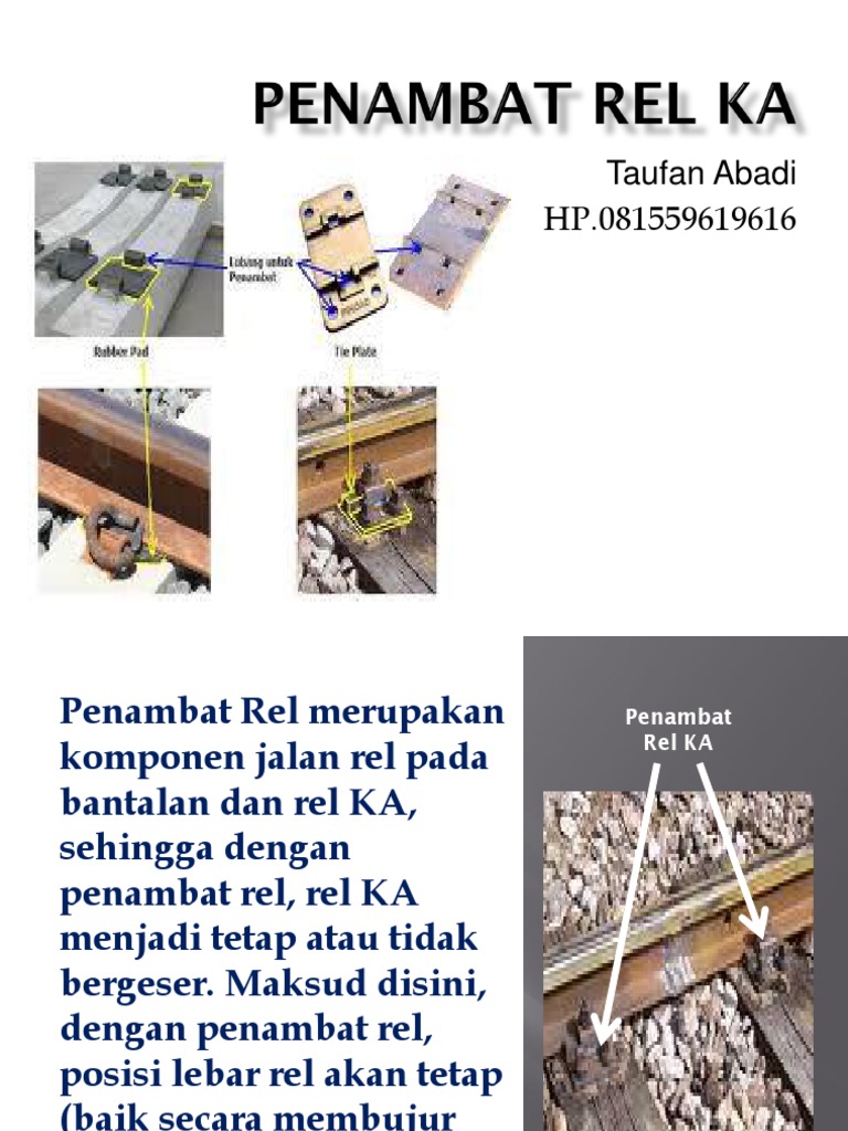 Penambat Rell KA | PDF