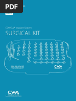 Guided Surgery Chart | PDF | Surgery | Medical Specialties