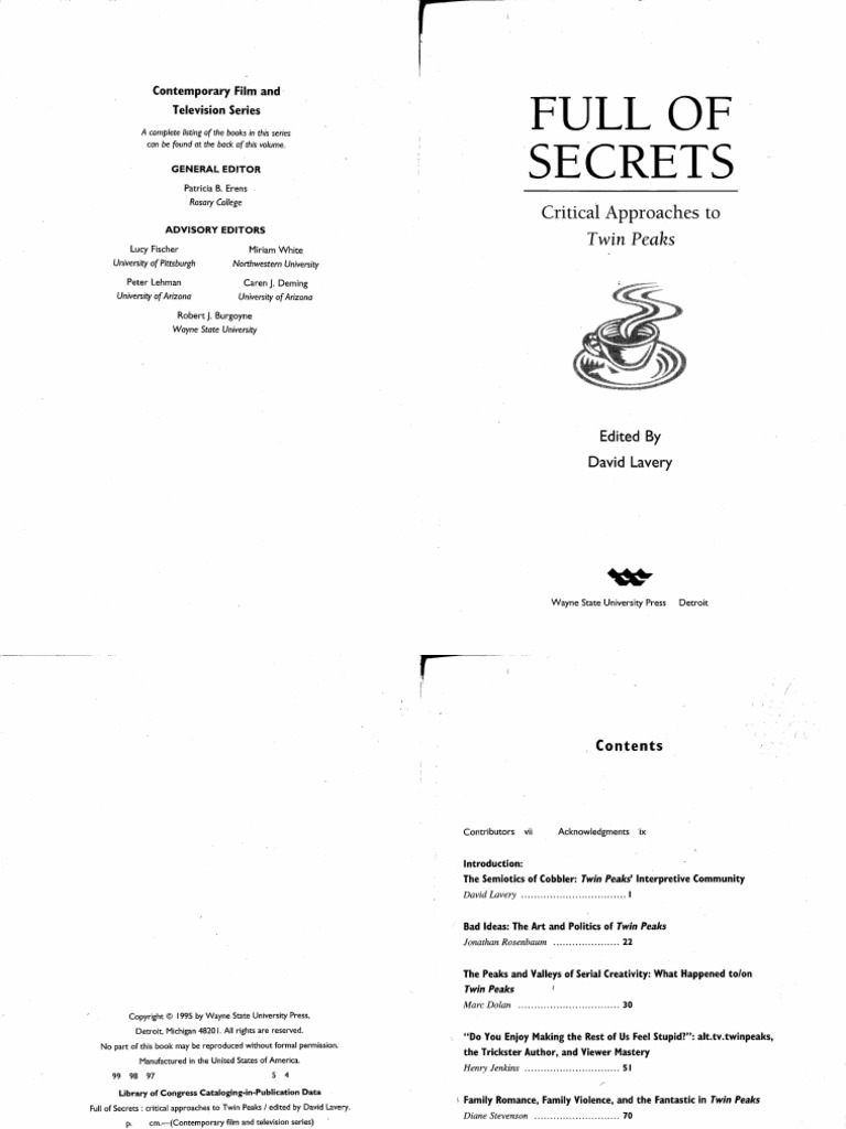Full of Secrets | PDF
