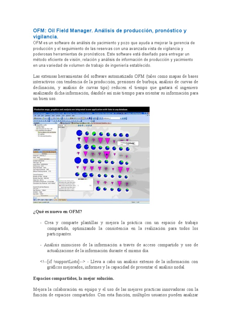 OFM | PDF | Software | Información