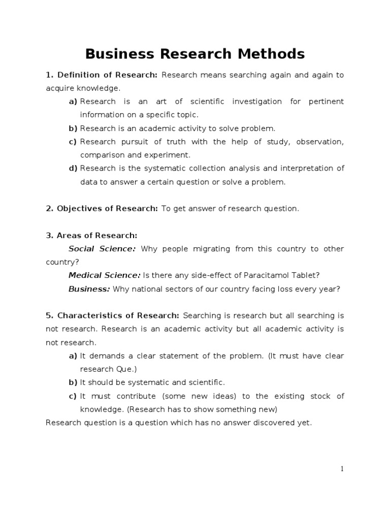 Business Research Methods | PDF | Sampling (Statistics) | Level Of ...