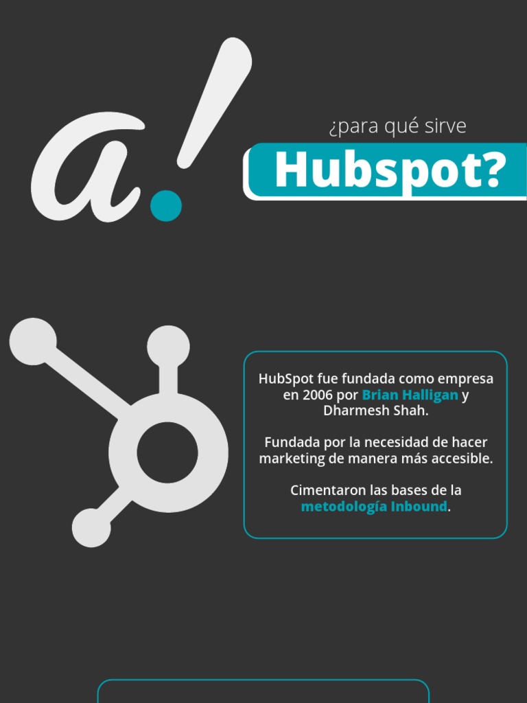 HubSpot: qué es, para qué sirve y cómo funciona | PDF | Gestión de la ...