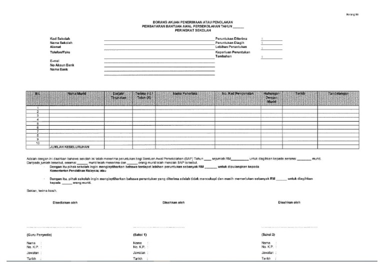 Borang B3 Pdf