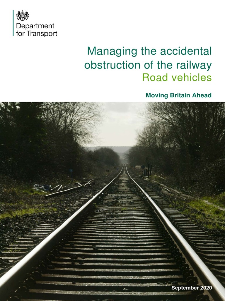 Managing Railway Obstructions Booklet | PDF | Road | Risk