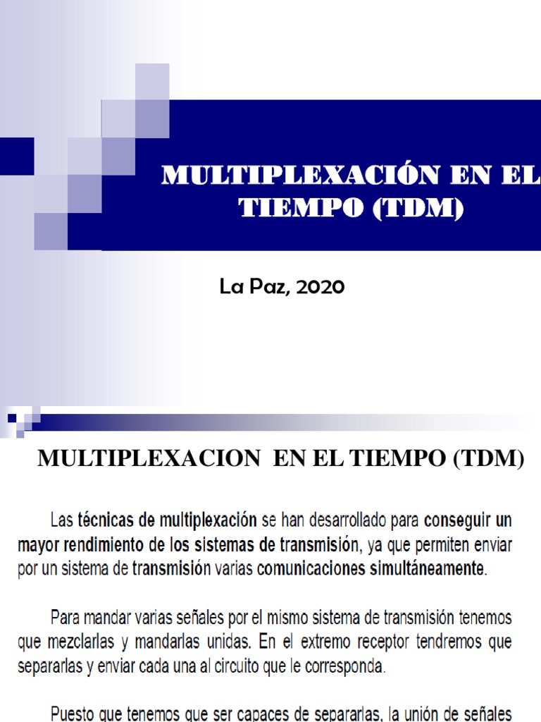 Capitulo3 Multiplexacion | PDF | Poco | Transmisión de datos