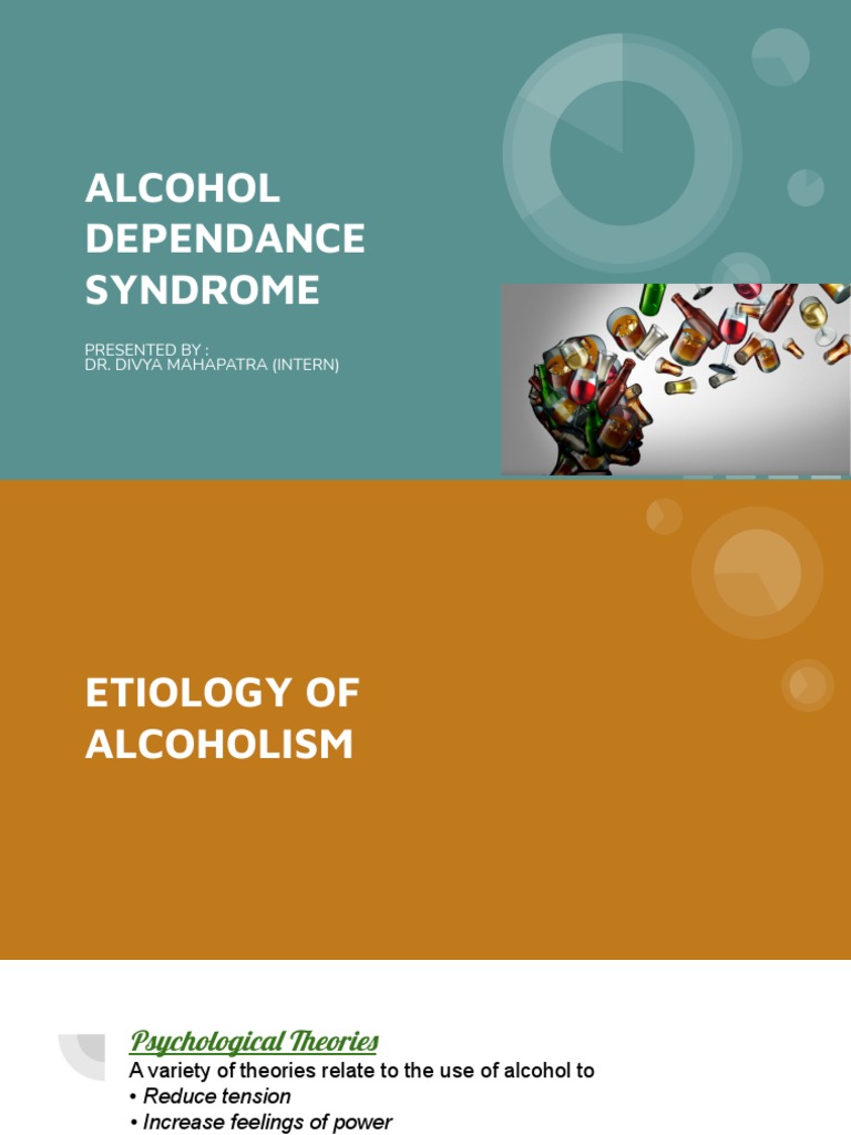 Alcohol Dependance Syndrome | PDF | Alcoholism | Substance Dependence