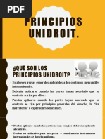 Principios UNIDROIT en Contratos Internacionales | PDF