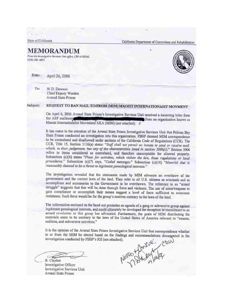 Professional Memorandum (Template) | PDF