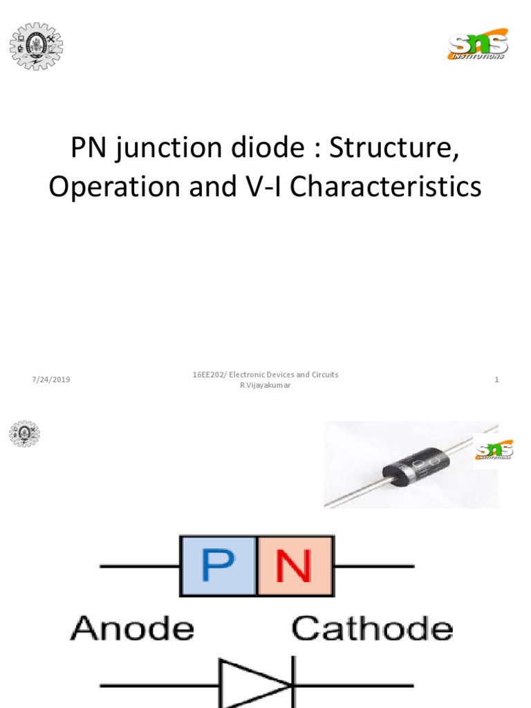 PN Junction Diode: Structure and Operation | PDF | Technology & Engineering