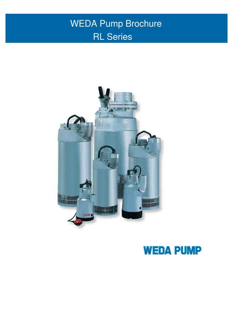 Weda Pump Brochure RL Serie - Hua1z26d | PDF | Pump | Stainless Steel