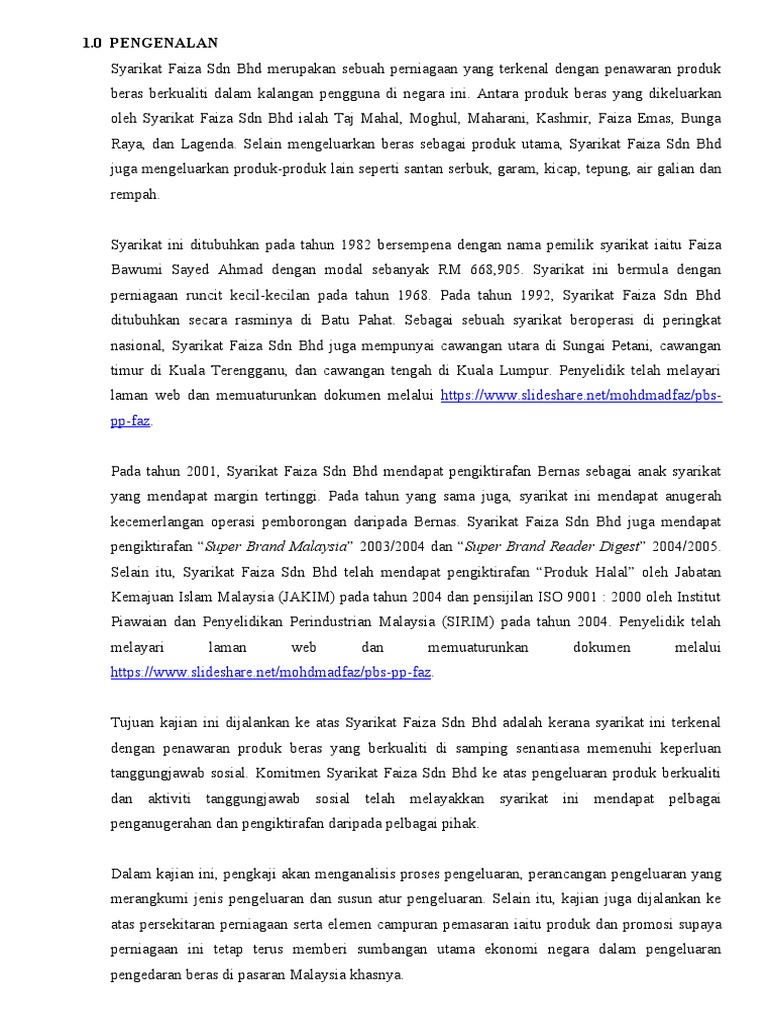 Pengenalan 2019 | PDF