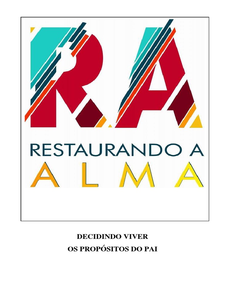 RESTAURANDO A ALMA APOSTILA ÚNICA COMPLETA - RTF | PDF | Ansiedade ...