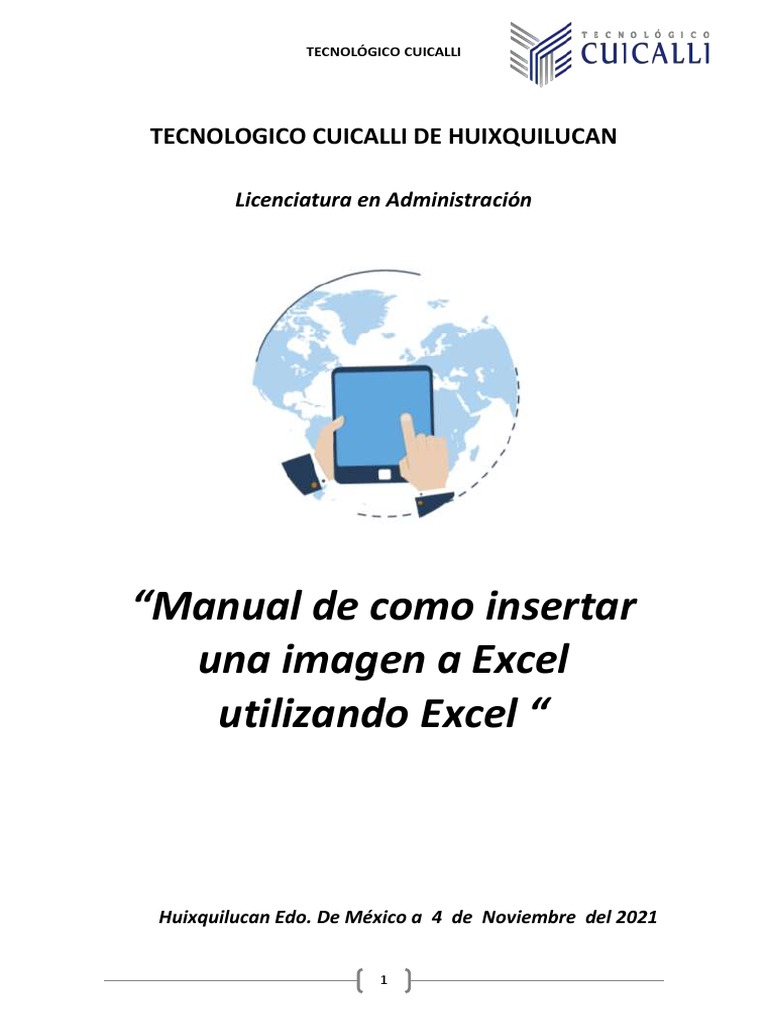 Manual de Insercion de Imagenes Con Macros | Descargar gratis PDF | Microsoft Excel | Macro ...