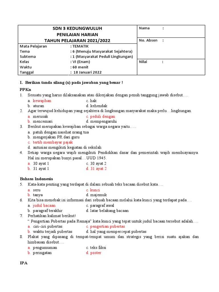 PH Tema 6 Subtema 1 | PDF