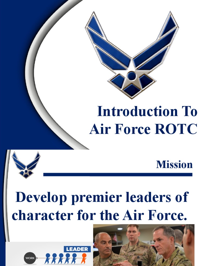 Introduction To Air Force ROTC | Download Free PDF | Military Science