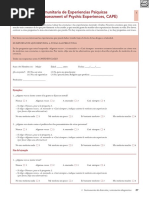 PCL 5 Spanish Version | PDF | Ira | Experiencia subjetiva