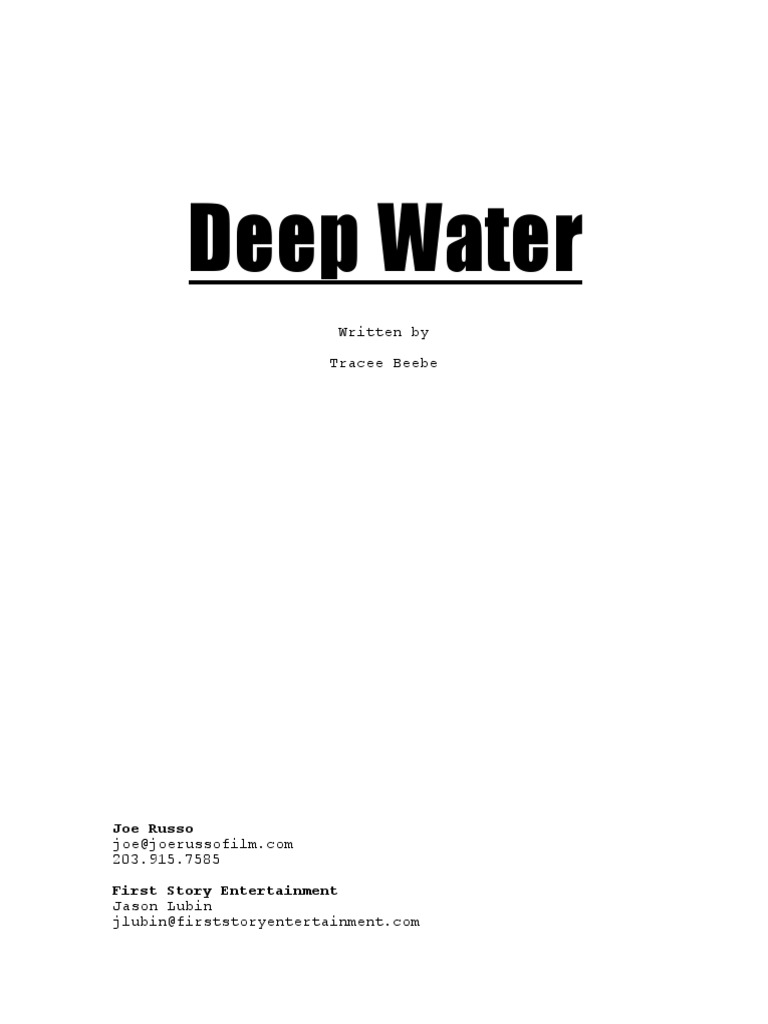 Deep Water | PDF