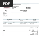 Contoh Nota Hotel | PDF | Business Documents | Market (Economics)