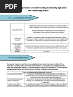 Community Engagement Module 1 - Lesson 1 | PDF | Community | Institution