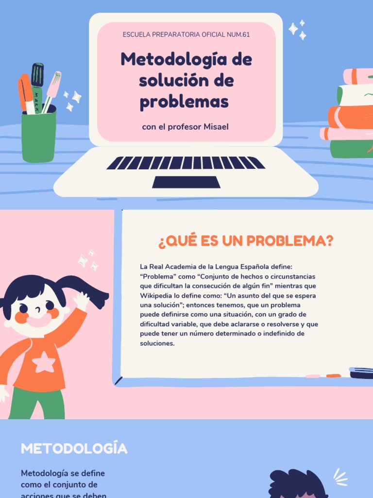 Metodología de Solución de Problemas | PDF | Planificación