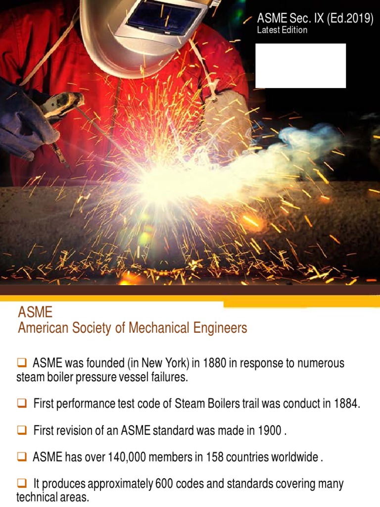 Asme Sec Ix | Download Free PDF | Welding | Construction