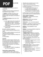 Understanding GTPAL in Obstetrics | PDF | Pregnancy | Childbirth