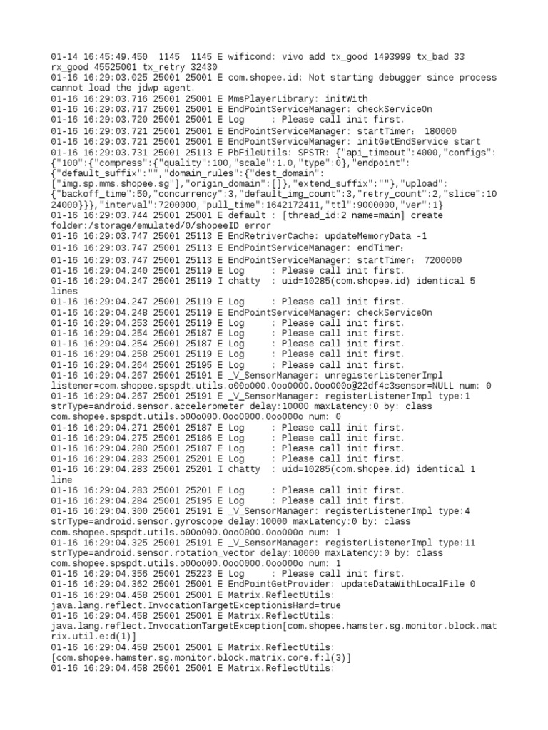 Log | PDF | Computing | Software Development