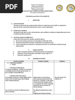 Detailed Lesson Plan (Cheerdance) | PDF | Cheerleading | Dances