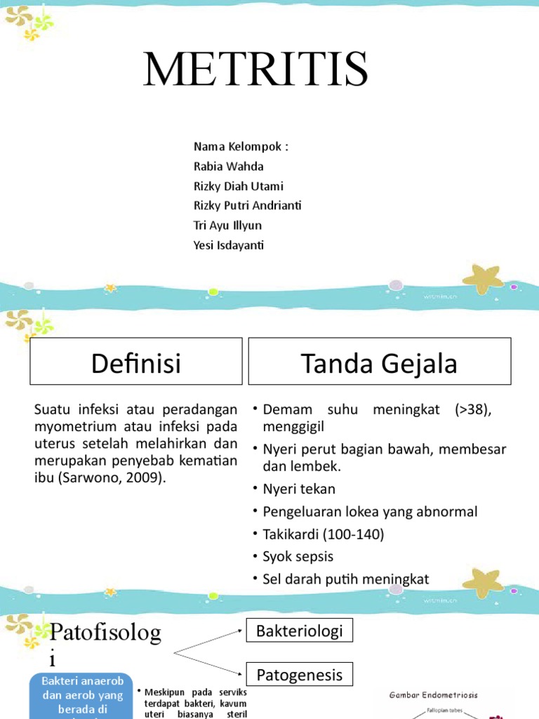 Panduan Metritis Pasca Melahirkan | PDF
