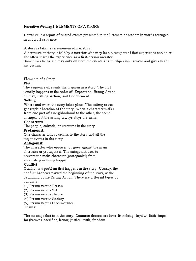 CSEC Narrative Sample | PDF | Plot (Narrative) | Narrative