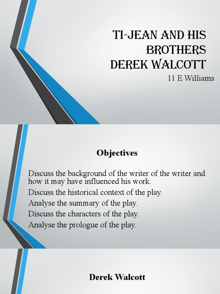 Ti-Jean and His Brothers | PDF