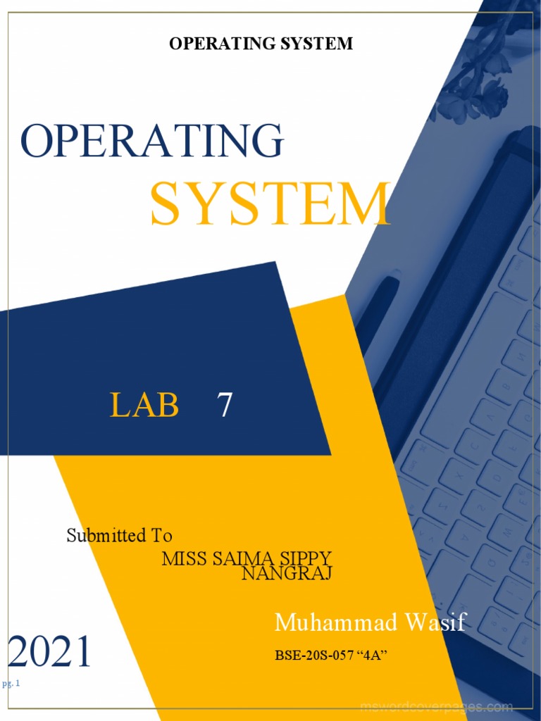 Operating System Lab Report on Scheduling Algorithms | PDF