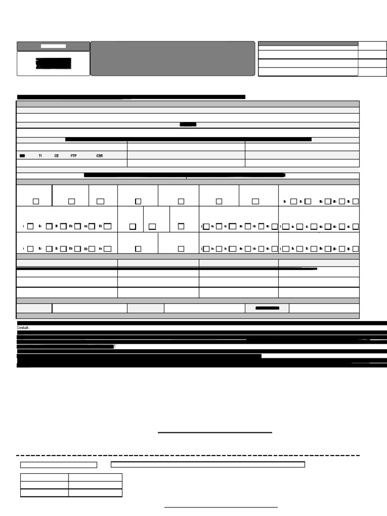 Formulario 012-17 Licencias | PDF